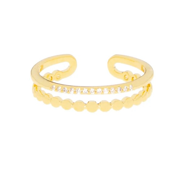 Marlyn Schiff | Jewelry | Marlyn Schiff Arielle Adjustable Ring One ...